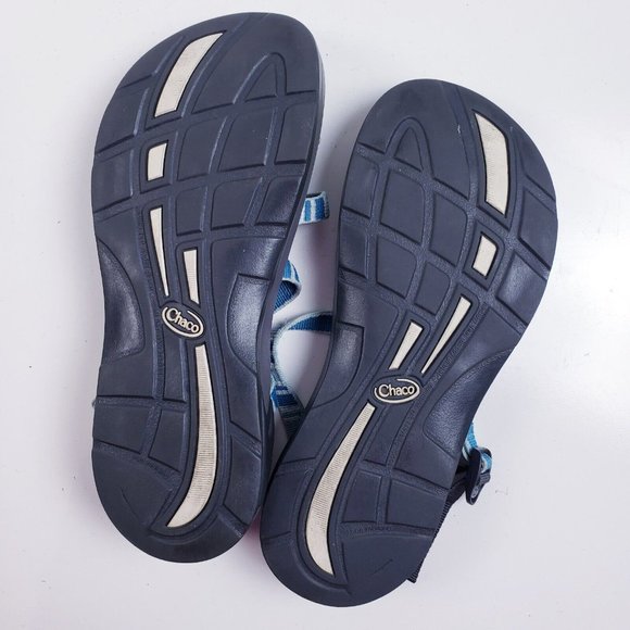 Chaco | Shoes | Chaco Womens Zong X Ecotread Sandals Slip On Blue ...